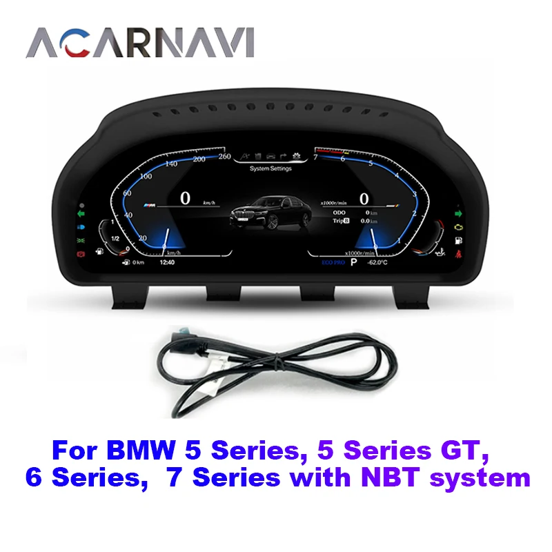 Hud-Digital-Cluster-For-BMW-5-Series-F10-7-Series-2013-2017-HUD ...