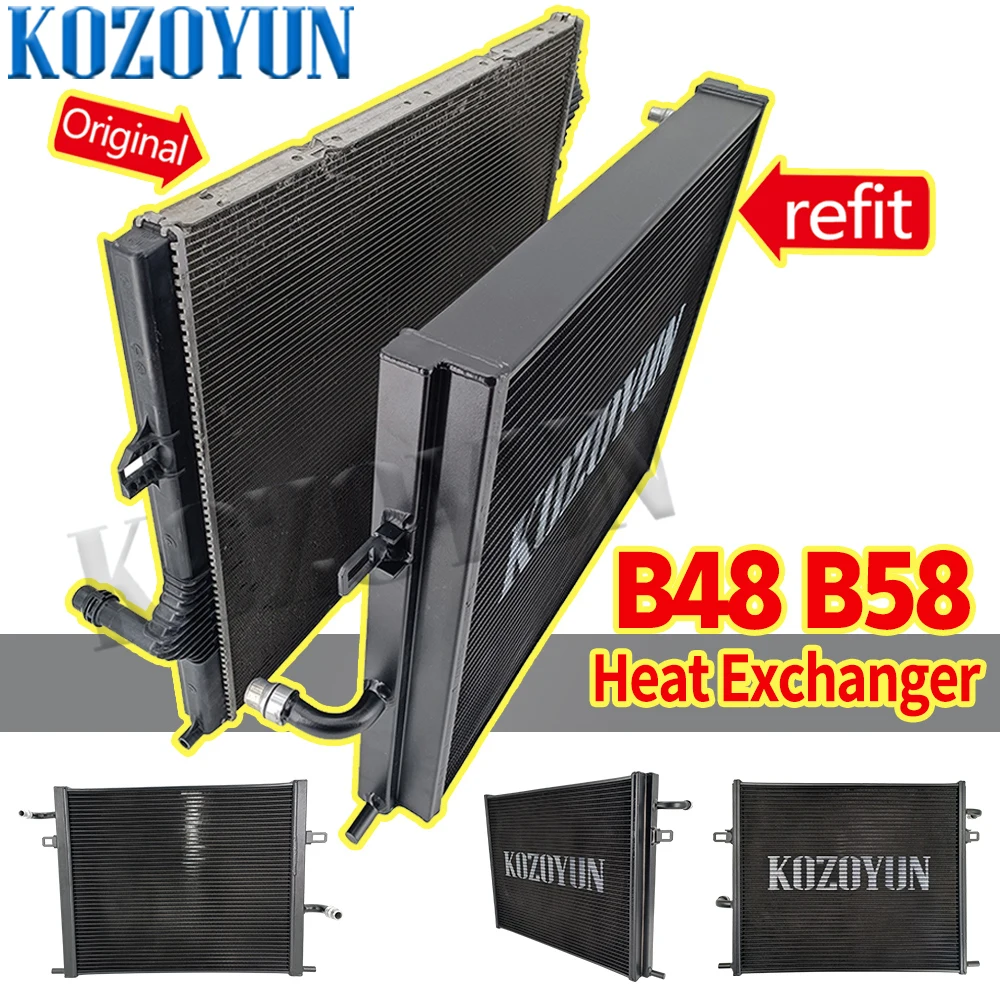 Intercooler Heat Exchanger upgrade for BMW B58 M240i M240ix B48 B46 ...