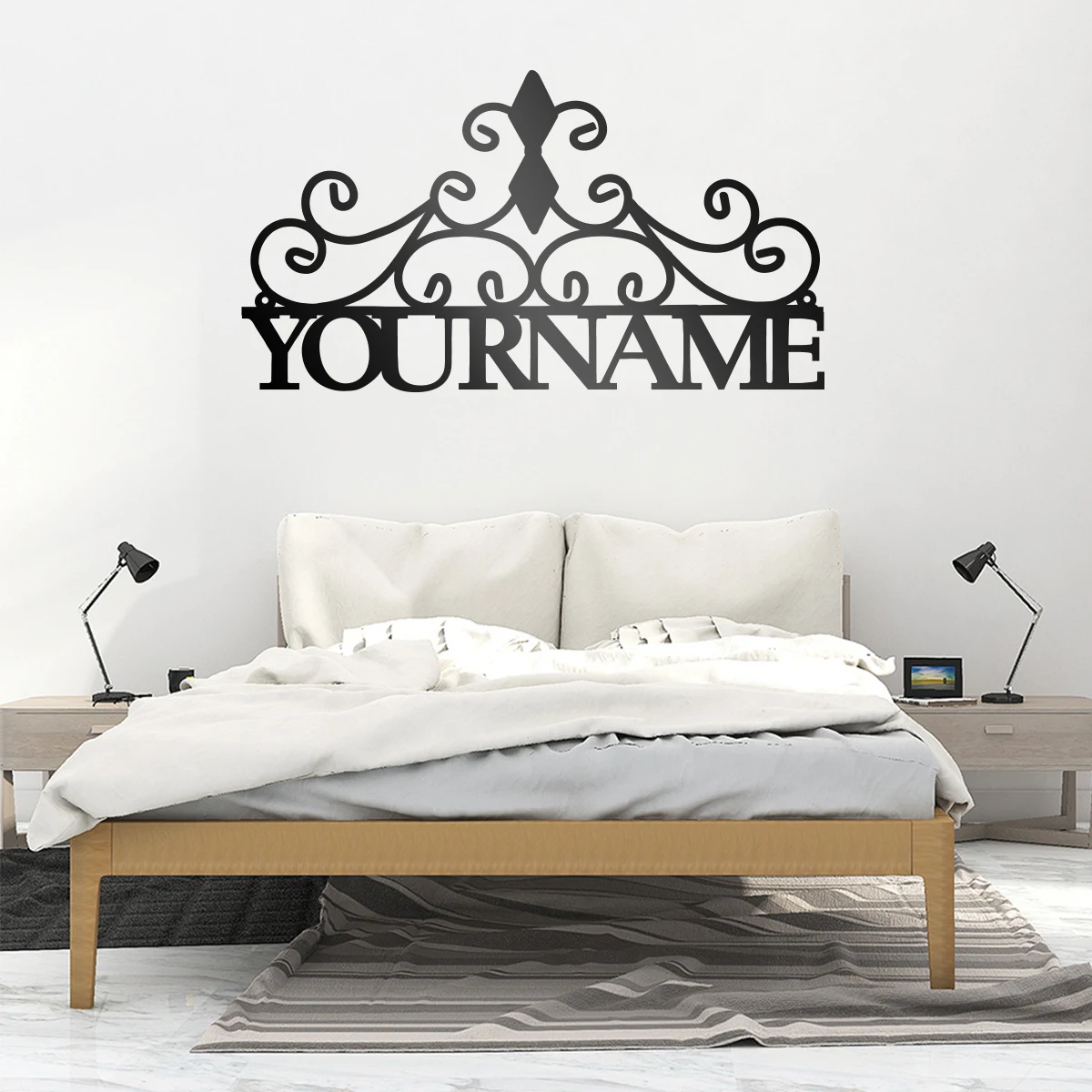 Custom Name Metal Wall Art Plaque | Gifts Flash