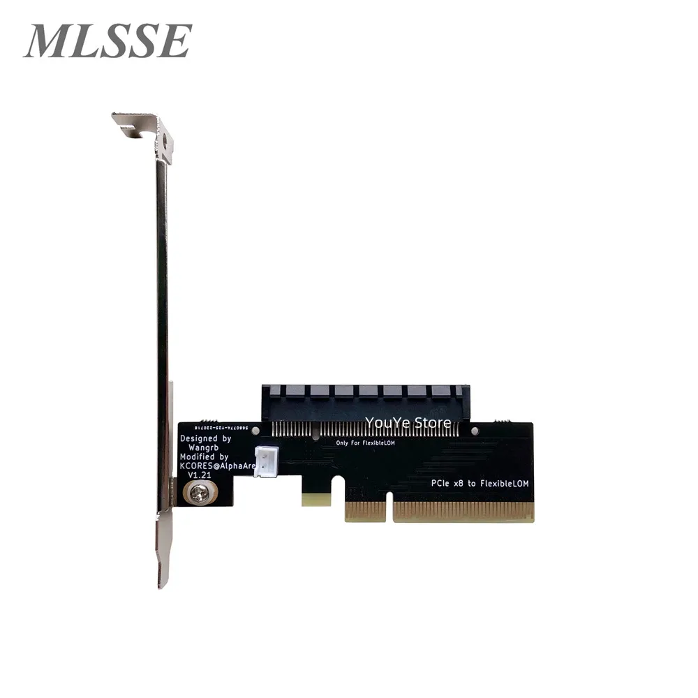 PCIe X8 Riser Card For HP FlexibleLOM 331FLR 530FLR 366FLR 560FLR ...