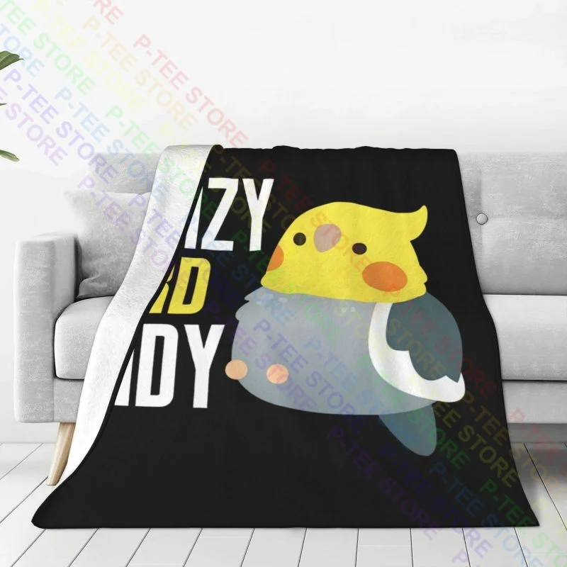 Birbber-Crazy-Bird-Lady-Cockatiel-Blanket-Thick-New-Style-Super-Soft ...