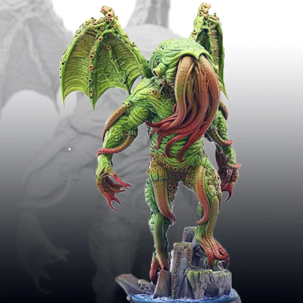 Abyssal Deity Resin Model Kit - 14cm Unpainted Eldritch Creature Figure ...