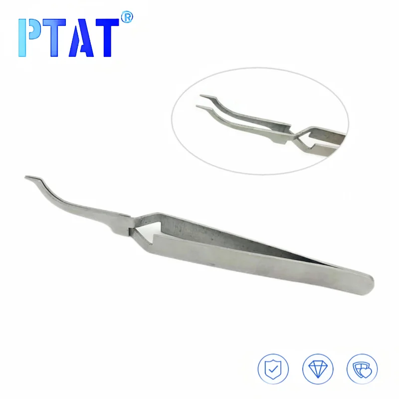 Dental Orthodontic Posterior Bracket Buccal Tube Bonding Tweezer Holder ...