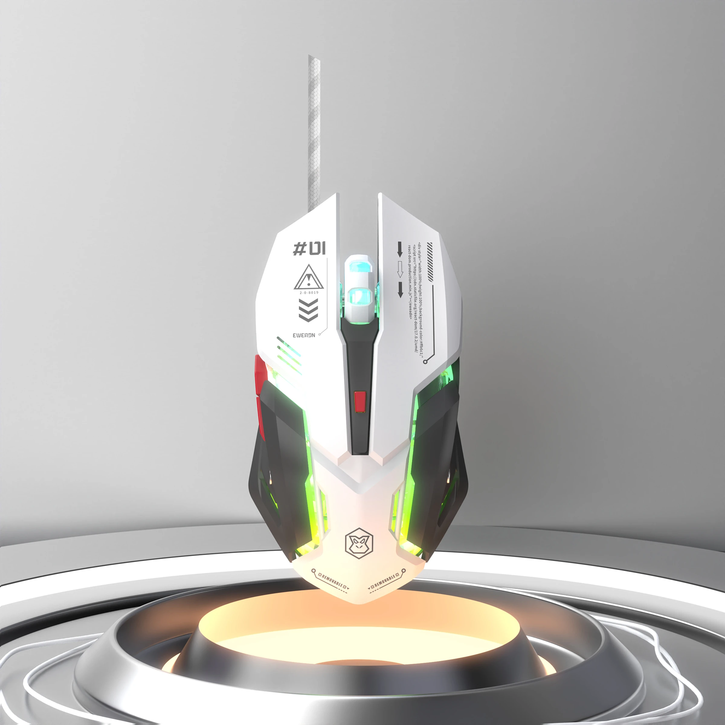 EWEADN G10 Silent Wired Gaming Mouse: The Ultimate Programmable Macro ...