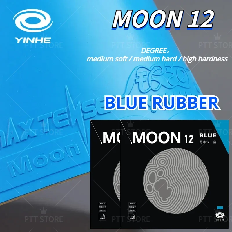Original-YINHE-Moon-12-Blue-Table-Tennis-Rubber-Galaxy-Pips-In-Original ...