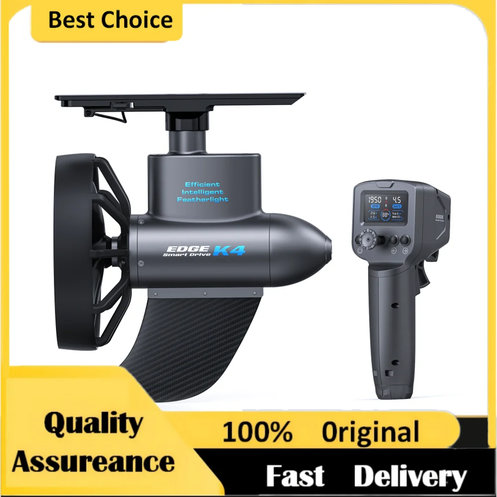 Portable Electric Outboard Motor - EDGE K4 Underwater Thruster for ...