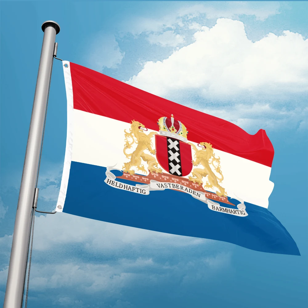 Holland-the-Netherlands-Amsterdam-City-Coat-of-Arms-Flag-3ft-x-5ft ...