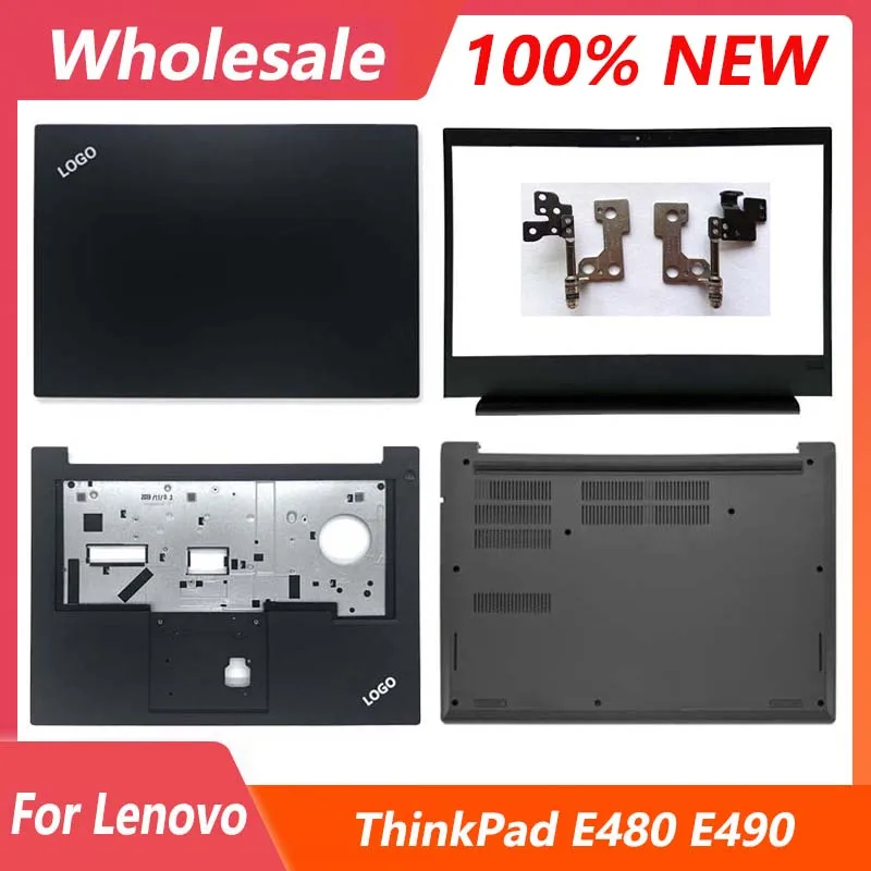 New-For-Lenovo-ThinkPad-E480-E490-R480-E485-Laptop-LCD-Back-Cover-Front ...