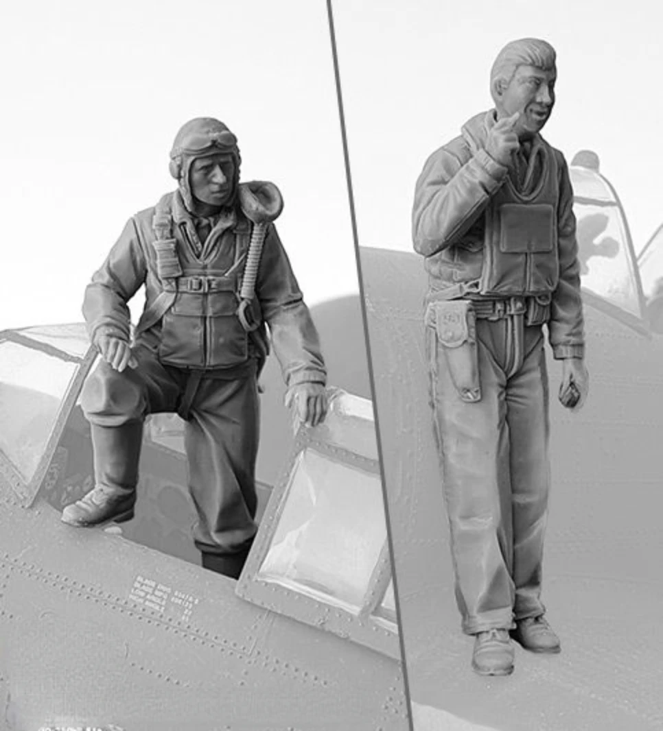 1/32 Die Cast Resin Figure Model Assembly Kit Resin Soldier Diy Kit ...