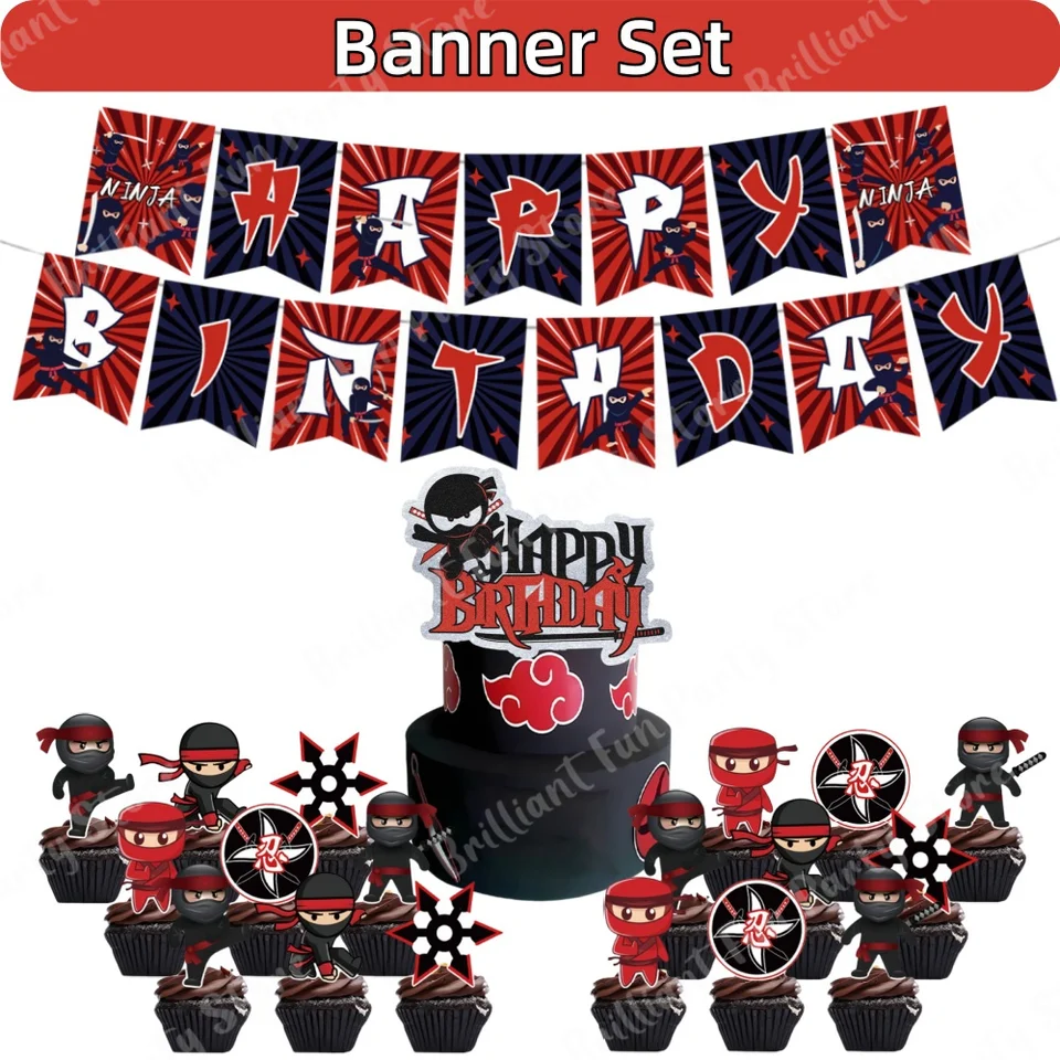 Ninja Birthday Party Supplies