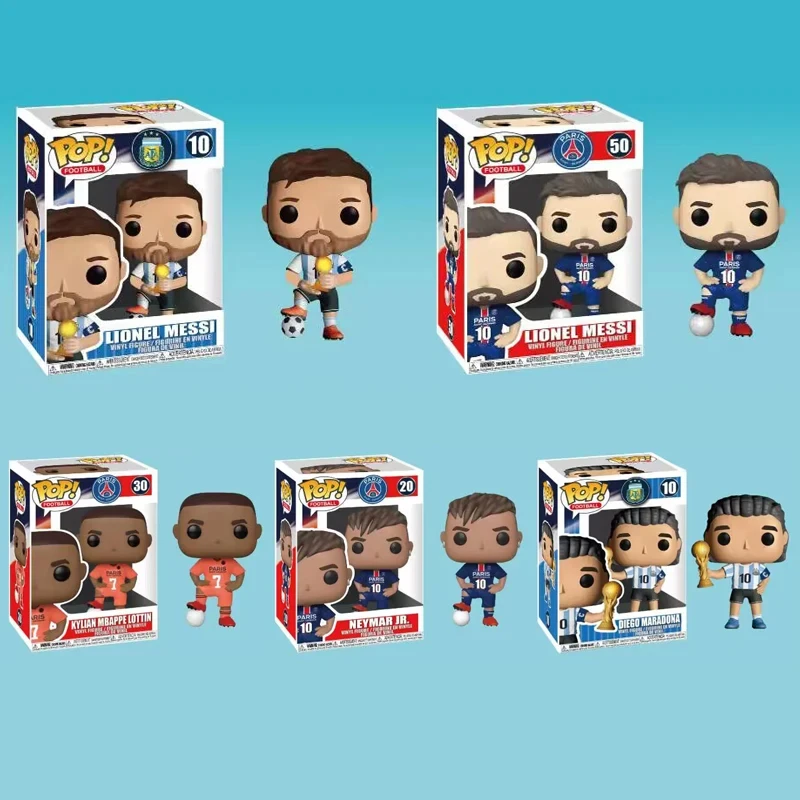 New-Pop-Lionel-Messi-10-MBAPPE-7-Maladona-10-Football-Stars-Decoration ...