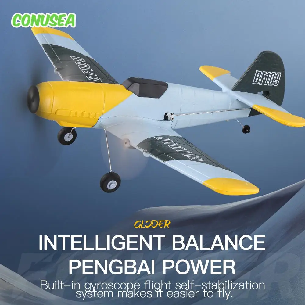 Rc-Plane-3Ch-Foam-Airplane-Remote-Control-Aircraft-Helicopter-Bf109 ...
