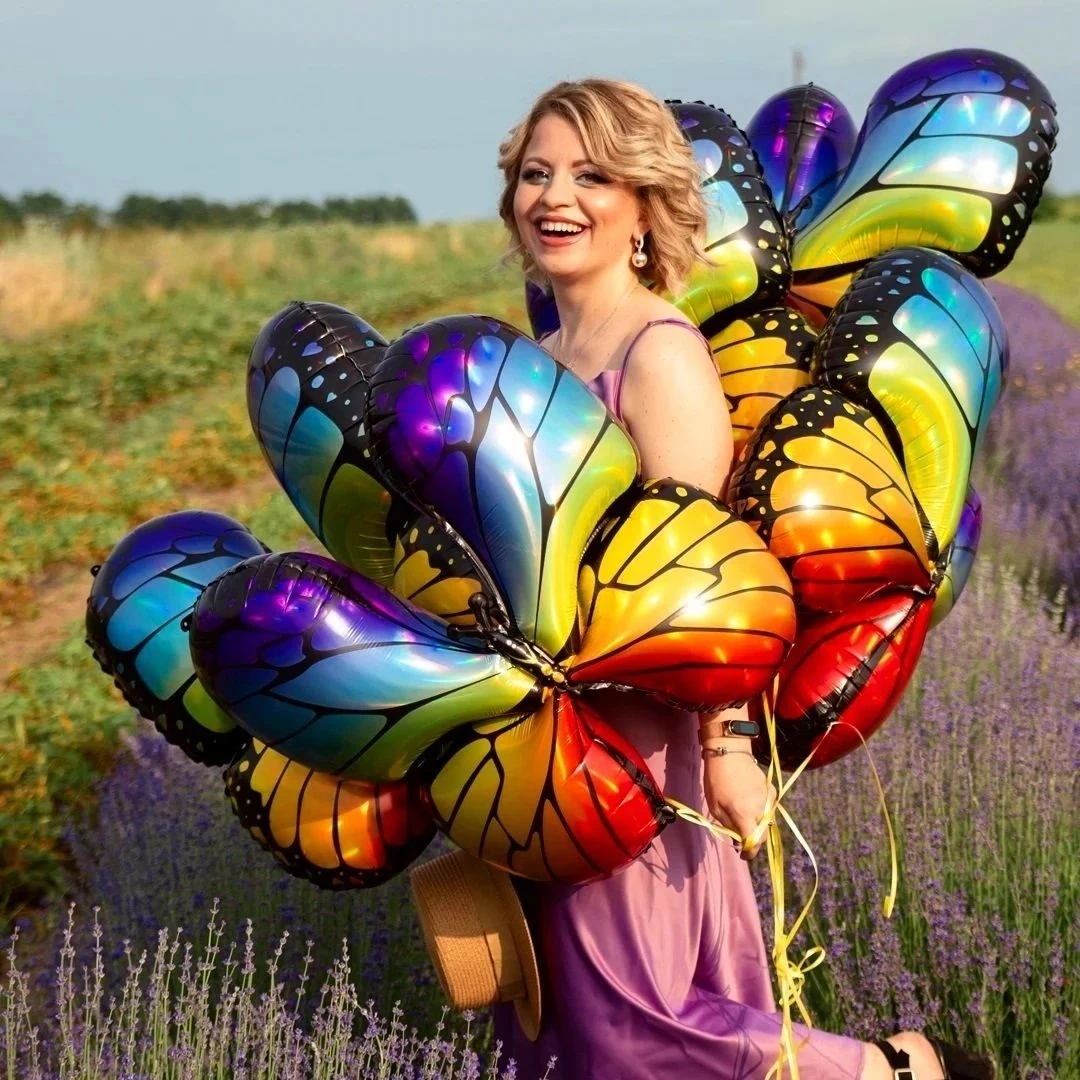 Butterfly Balloons Decorations | Birthday Butterflies Balloons - Large ...