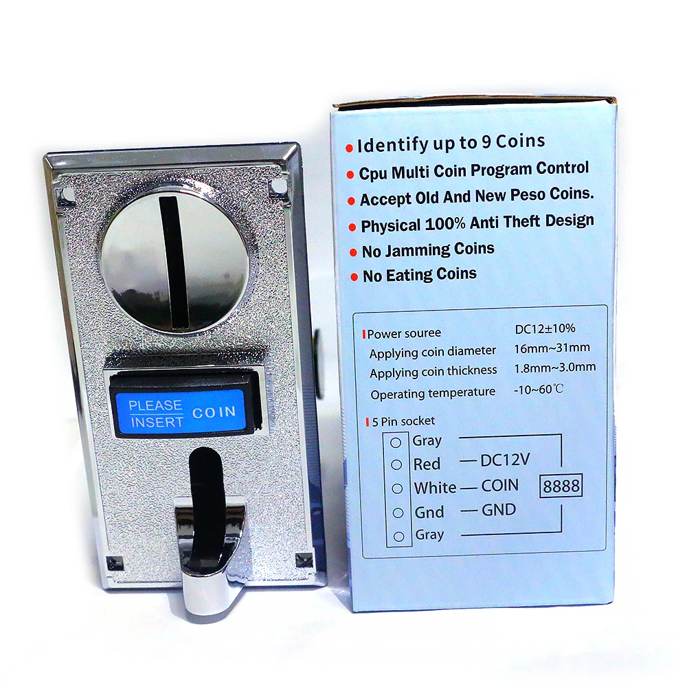 Multi-Coin-Acceptor-Mechanism-Vending-Machine-Eletr-nico-nico-Compar ...