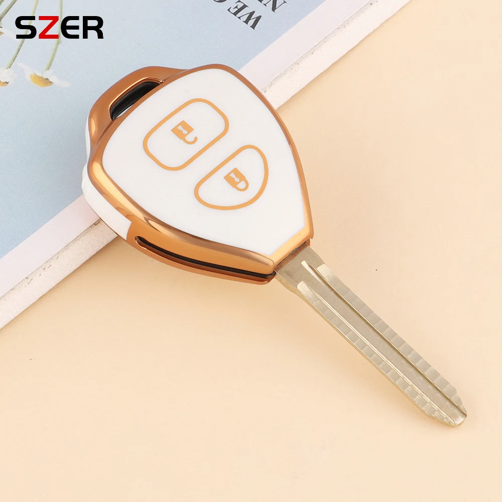 New-TPU-Car-Key-Case-Cover-Shell-Fob-For-Toyota-Corolla-Camry-Reiz-RAV4 ...