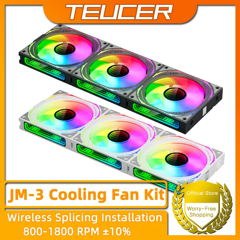 TEUCER-JM-3-Wireless-Cooling-Fan-Kit-3-in-1-ARGB-Mirror-Cycle-Light ...