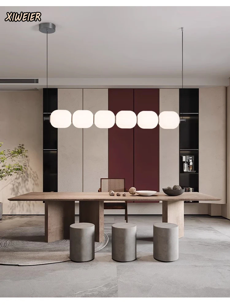Nordic-minimalist-white-warm-soft-light-restaurant-pendant-lamp ...