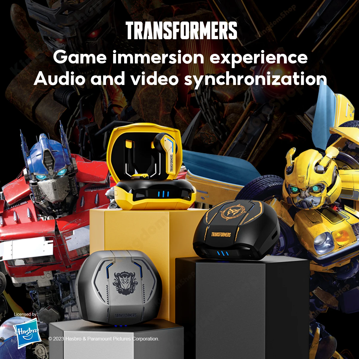 Transformers-TF-T06-TWS-Bluetooth-Headset-5-3-Wireless-Earphone-ENC ...