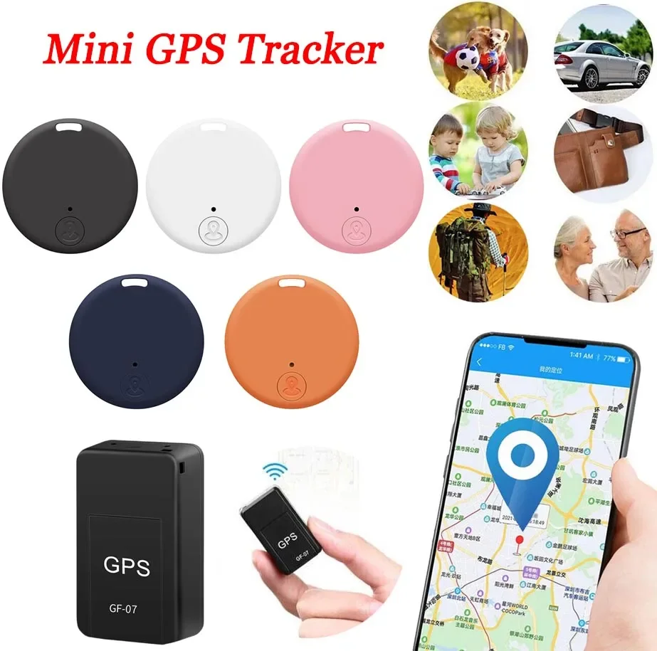 Mini Car GPS Tracker Real Time Tracking For Airtags Smart Finder Anti ...