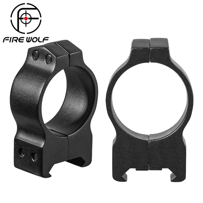 2Pcs-Set-Steel-Scope-30mm-Rings-Quick-Release-Medium-Profile-For-20mm ...