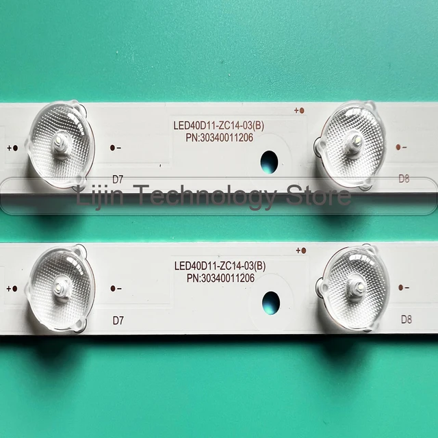 4Db 11 Led Led-Es Háttérvilágítás Jvc Lt-40M640 Mtv-4128Lta2 Lt-40C540 ...