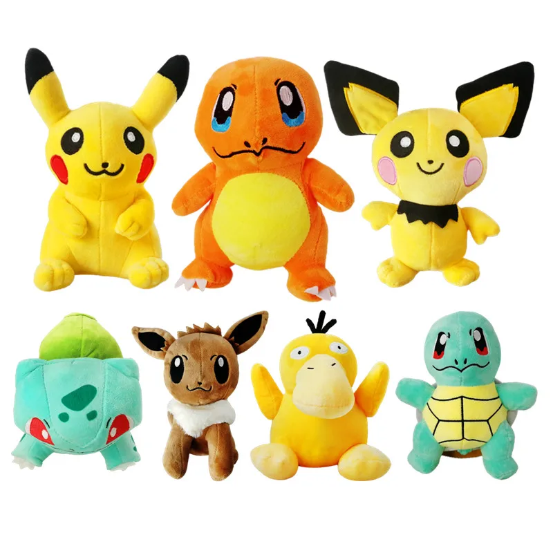 Mu-eco-de-peluche-de-Pikachu-Picchu-Pokemon-Monster-para-ni-os-de-18cm ...