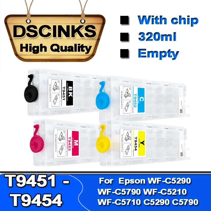 T9451-T9454-Refillable-ink-cartridge-For-Epson-WorkForce-Pro-WF-C5290 ...