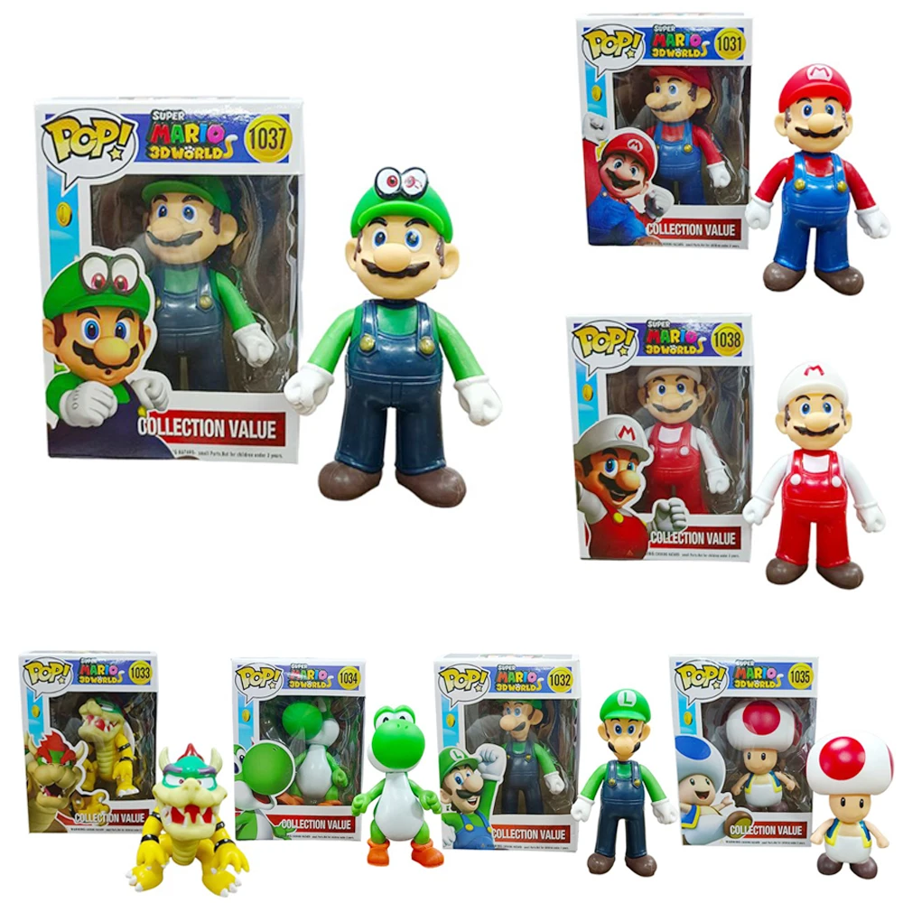 Funko-Super-Mario-Series-Handheld-Jogo-Brinquedos-Anime-e-Gadgets ...