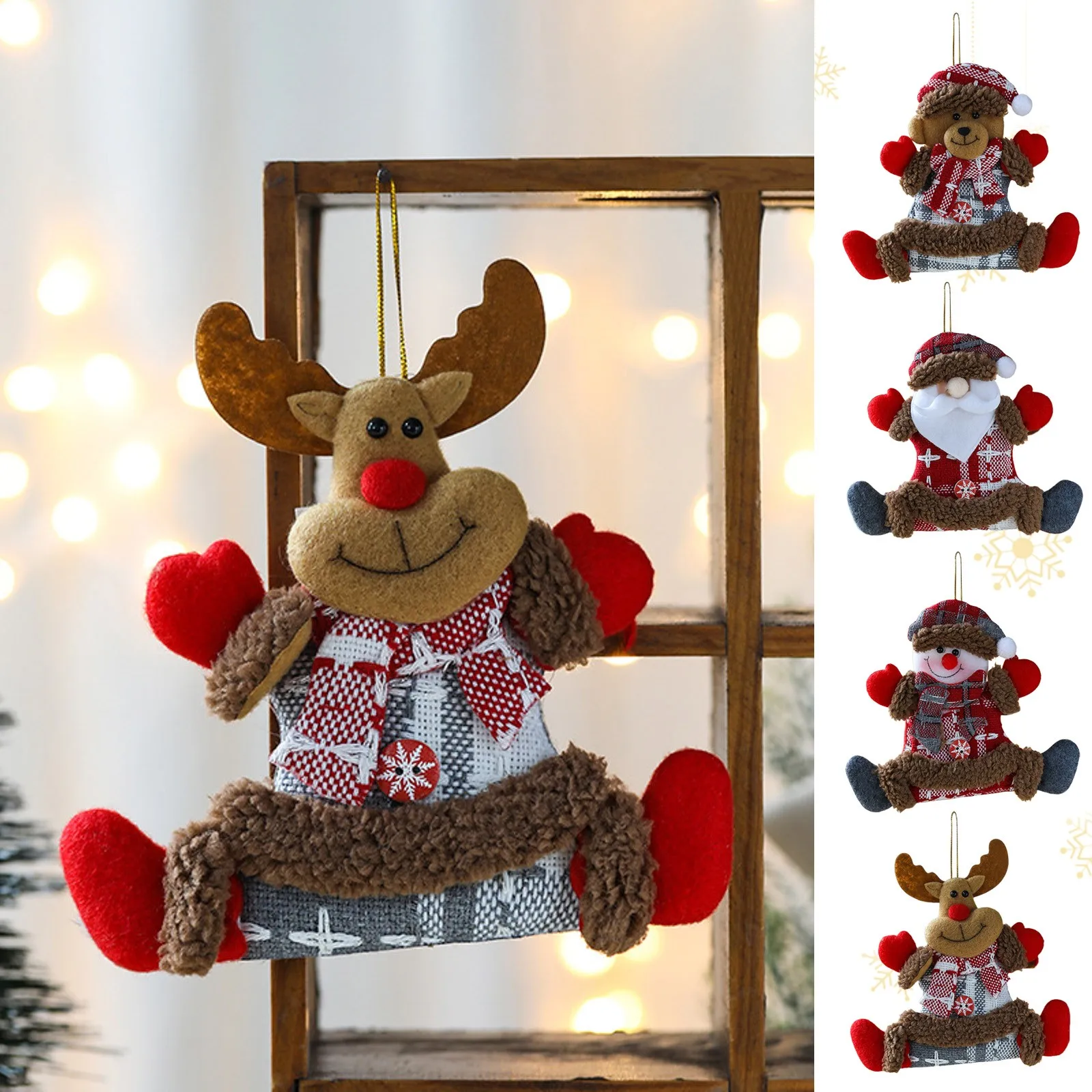 Dancing-Santa-Merry-Christmas-Ornaments-xmas-Tree-Hanging-Toys ...