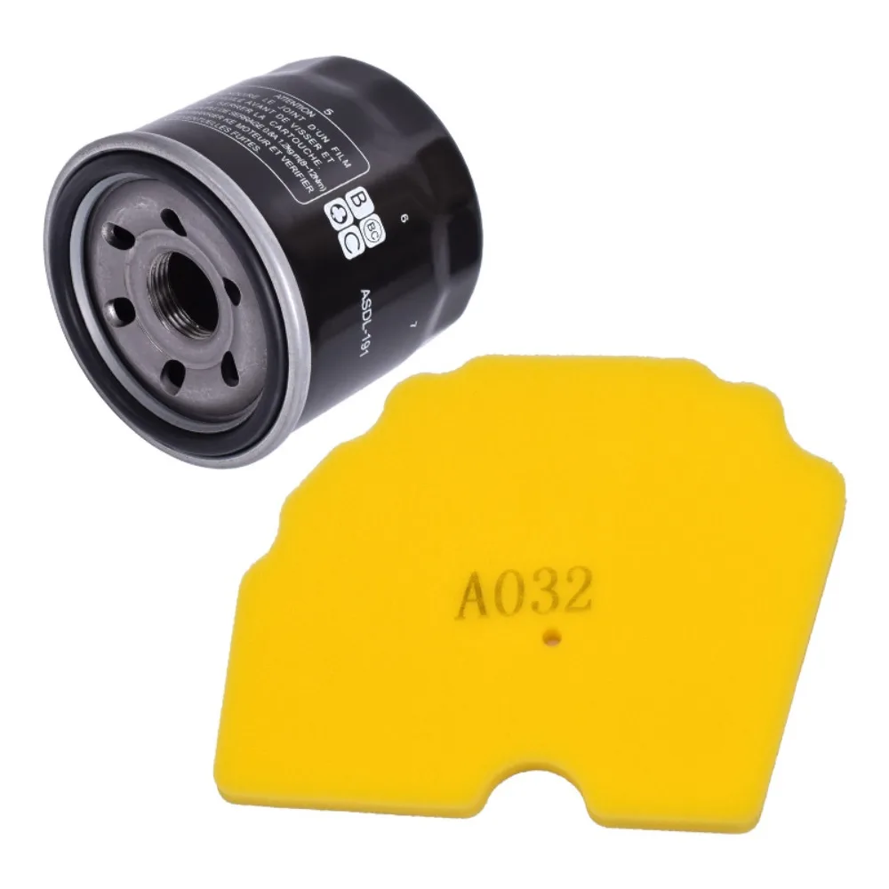500CC Motorcycle Oil Filter 260146090010 Air Filter Cleaner Kit for ...
