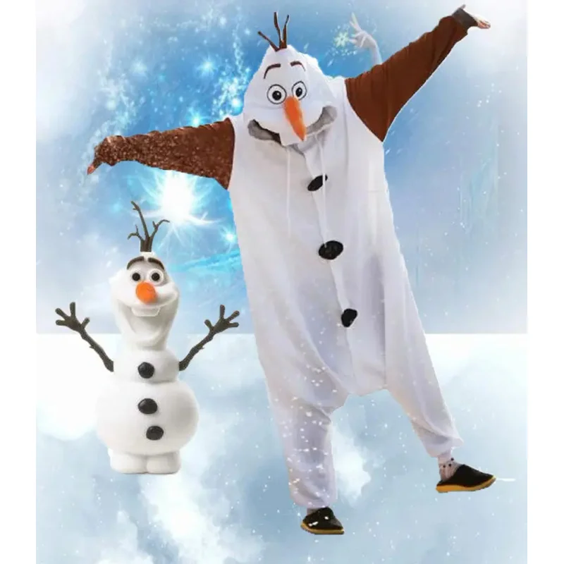Frozen-Olaf-Snowman-Cosplay-Anime-Costume-Onesies-Pyjamas-Cartoon ...