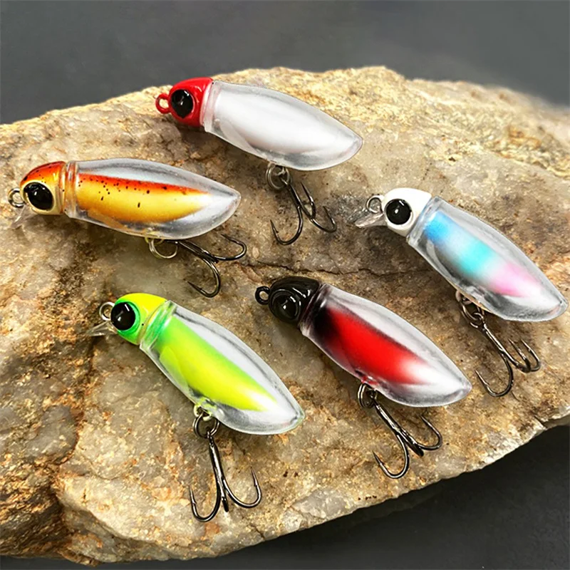 Silent-Floating-Worm-Bait-Soft-Shell-Lures-38mm-2-7g-Micro-Object ...