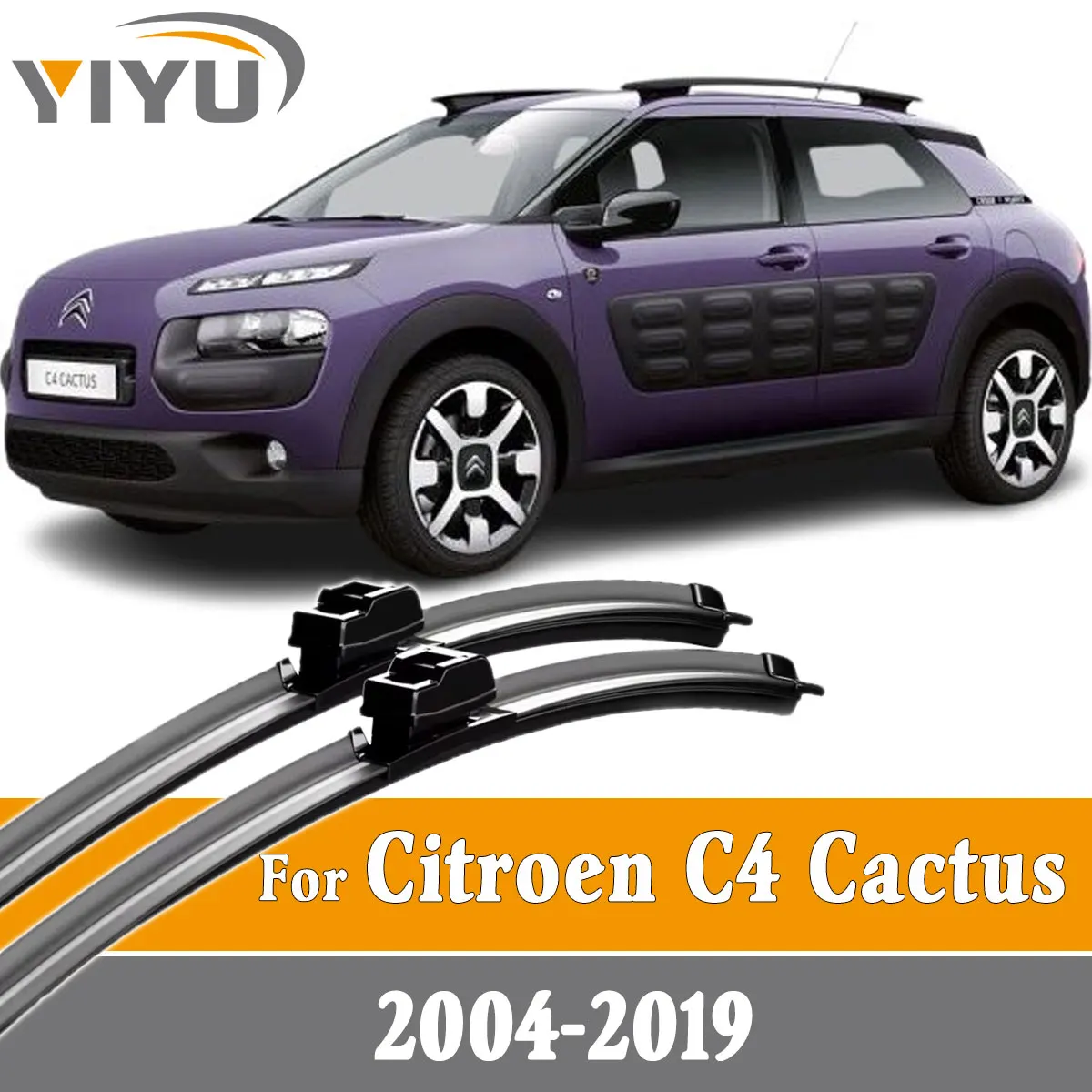 2PCS Car Front Wiper Blades For Citroen C4 Cactus 2004-2019 Accessories ...