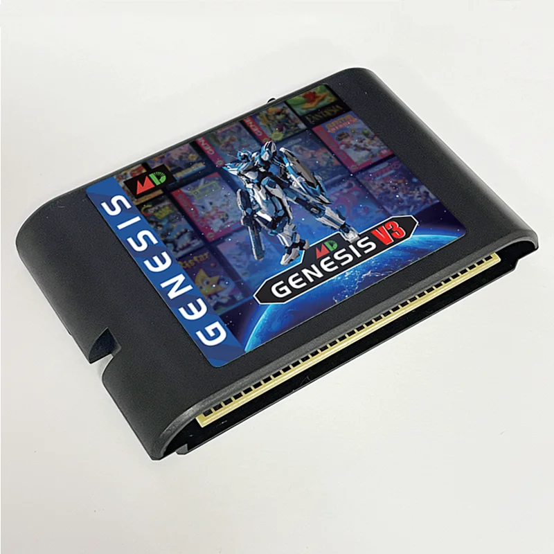 O mais novo everdrive Mega Drive V3 Pro 3000 em 1 China versão md jogo ...