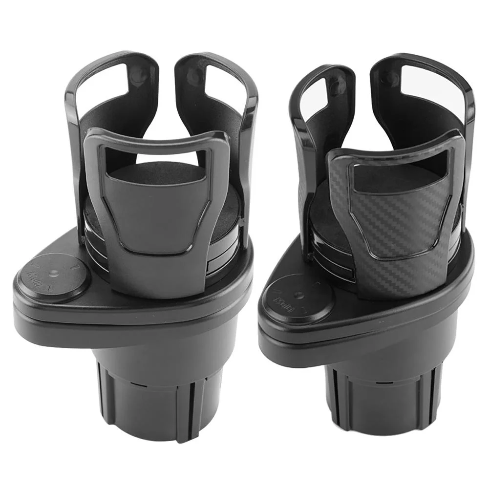 2-In-1-Car-Cup-Holder-360-Degree-Adjustable-Expander-Adapter-Dual-Cup ...