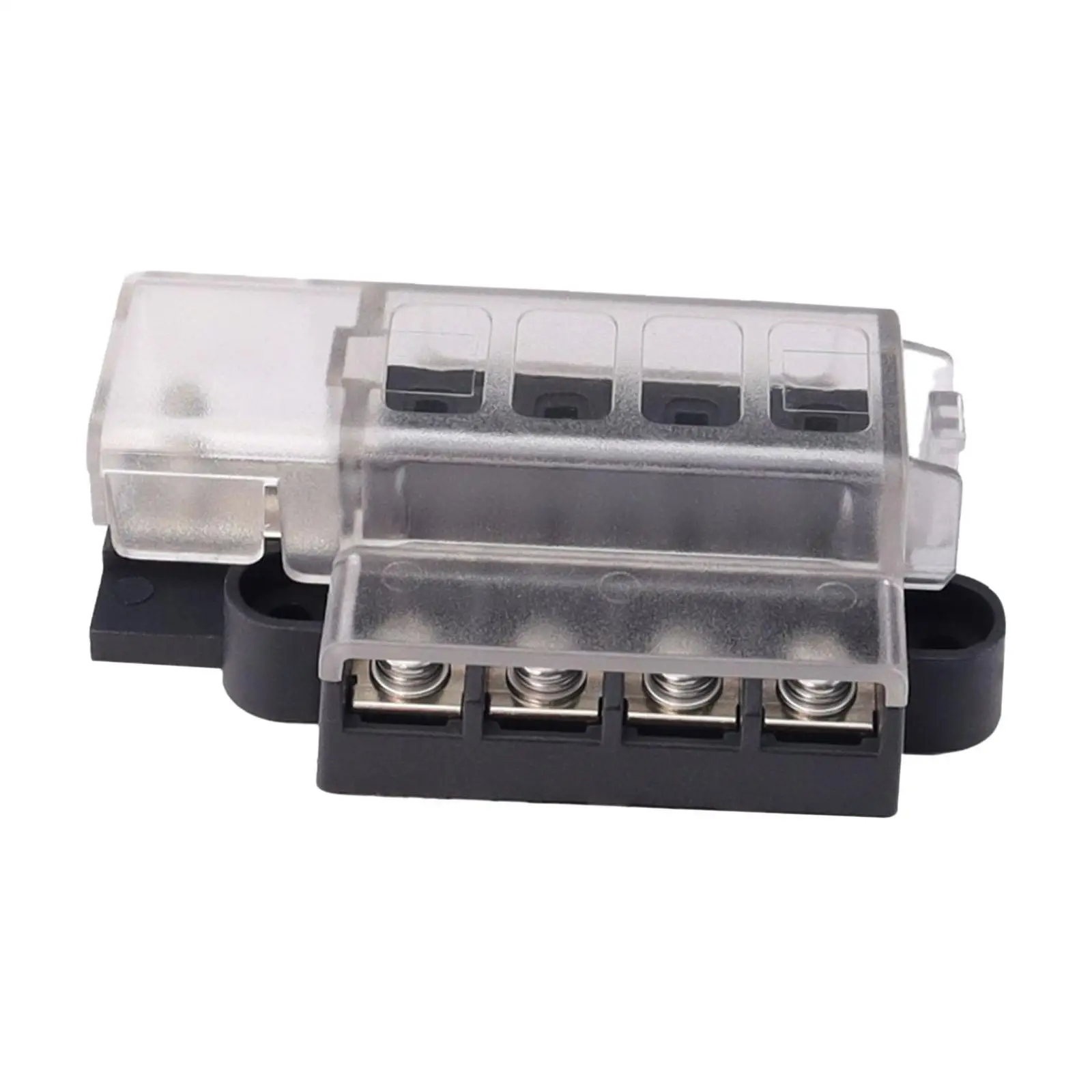 4 Way Fuse Box 1 in 4 Out Replaces Repair Parts Durable Fuse Block ...