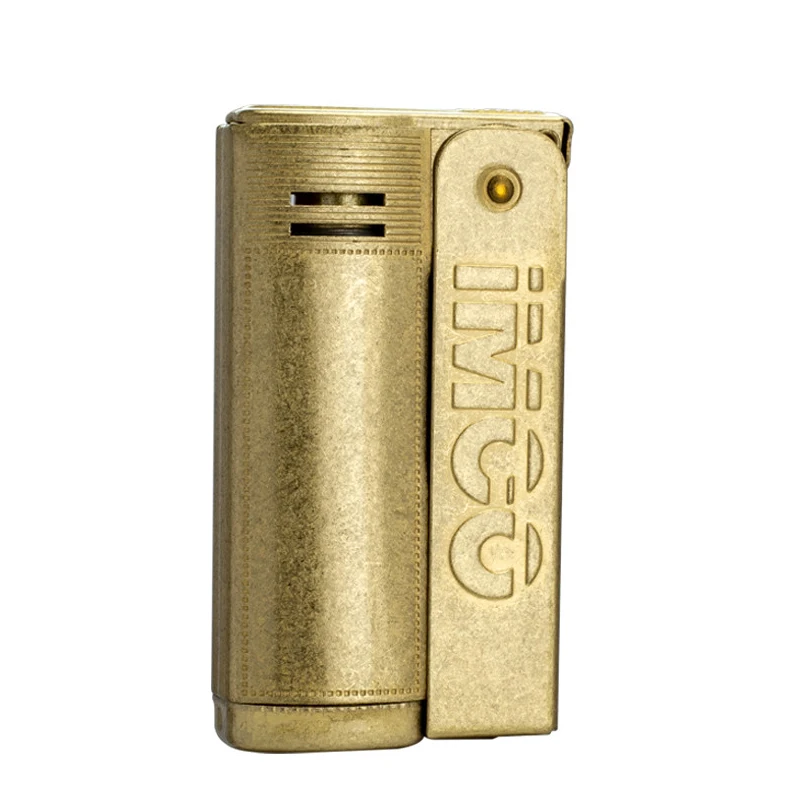 Genuine IMCO 6800 Brass Steel Gasoline Oil Lighter Men Smoking Lighter ...