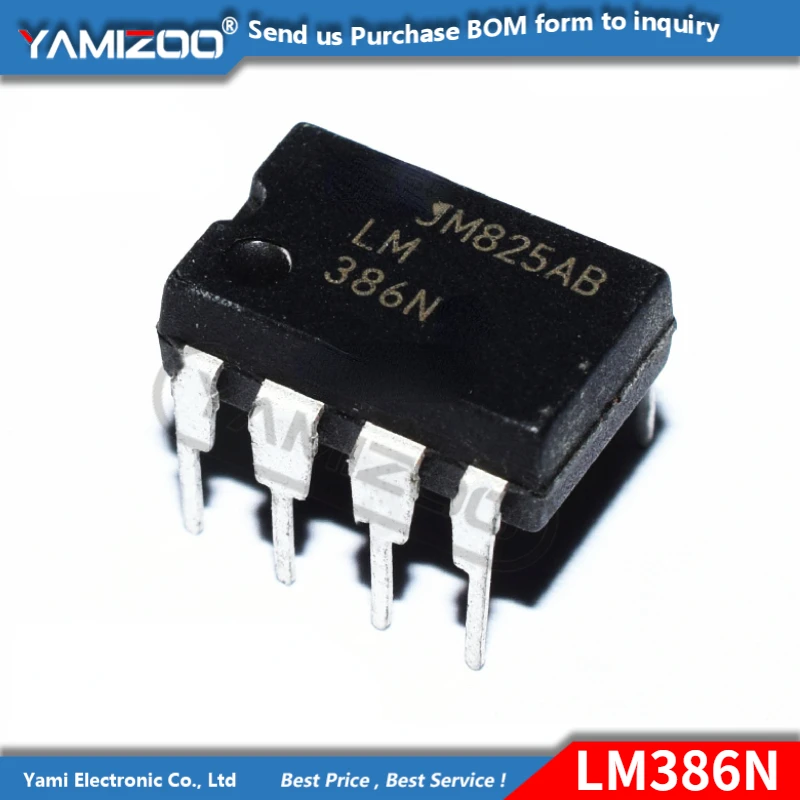 10PCS LM386N LM386 DIP LM386N 1 DIP 8 LM301AN LM301N LM307N LM308N LM331N LM318N LM392N LM386N 4 ...