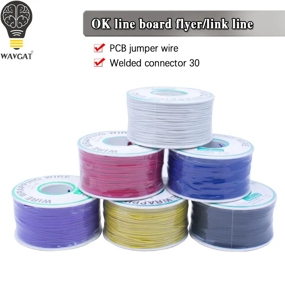 WAVGAT-PCB-flying-jumper-wire-OK-line-250meter-820FT-30AWG-single ...