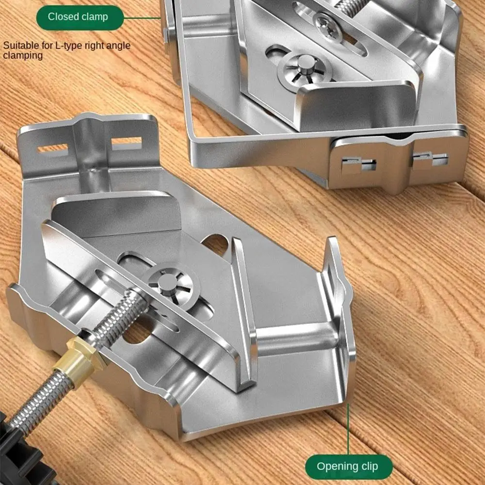 Stainless Steel Right Angle Clamp Quick Clip Sturdy Corner Clamp ...