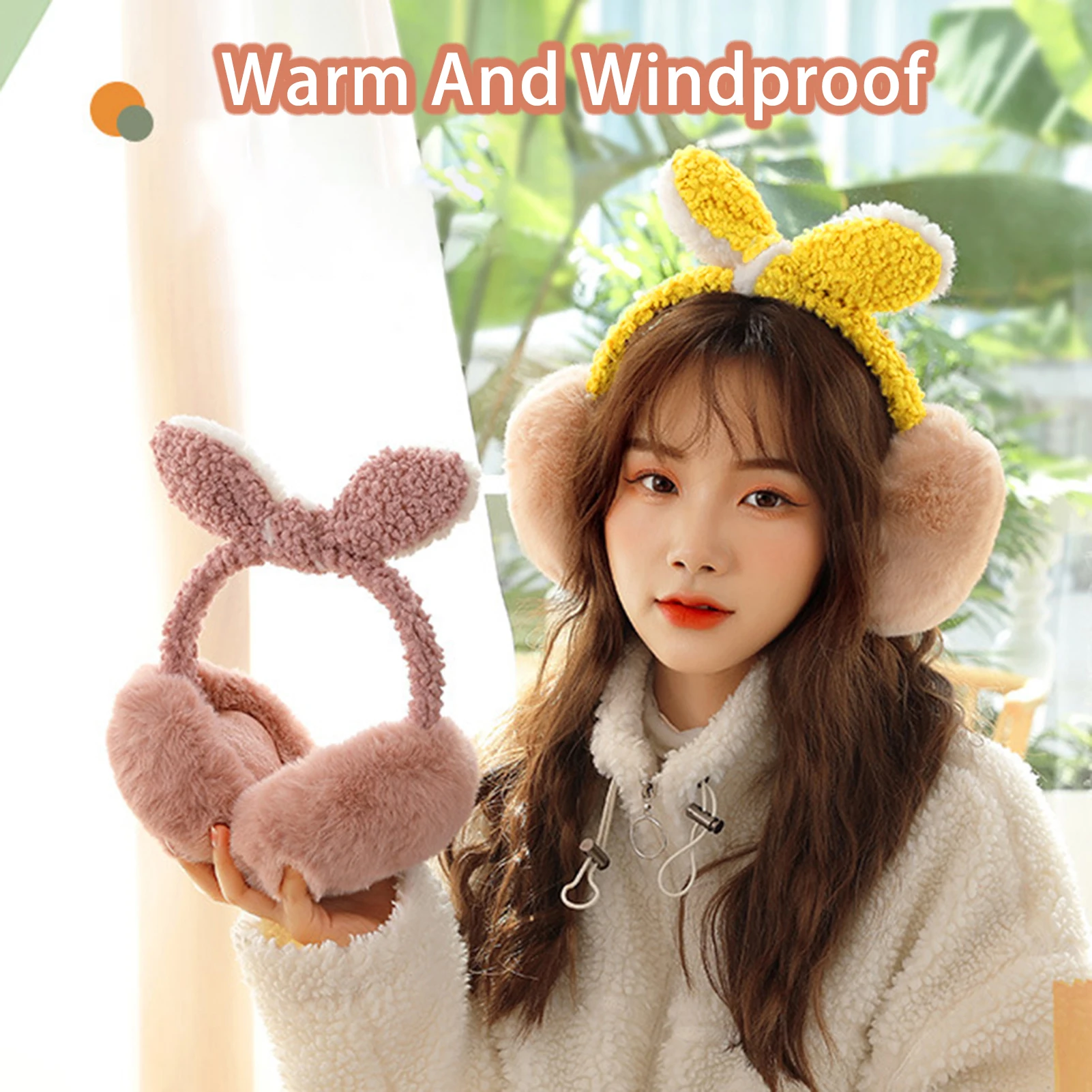 Women-Windproof-Earmuff-Soft-Warm-Solid-Color-Plush-Knit-Earmuff-Anti ...