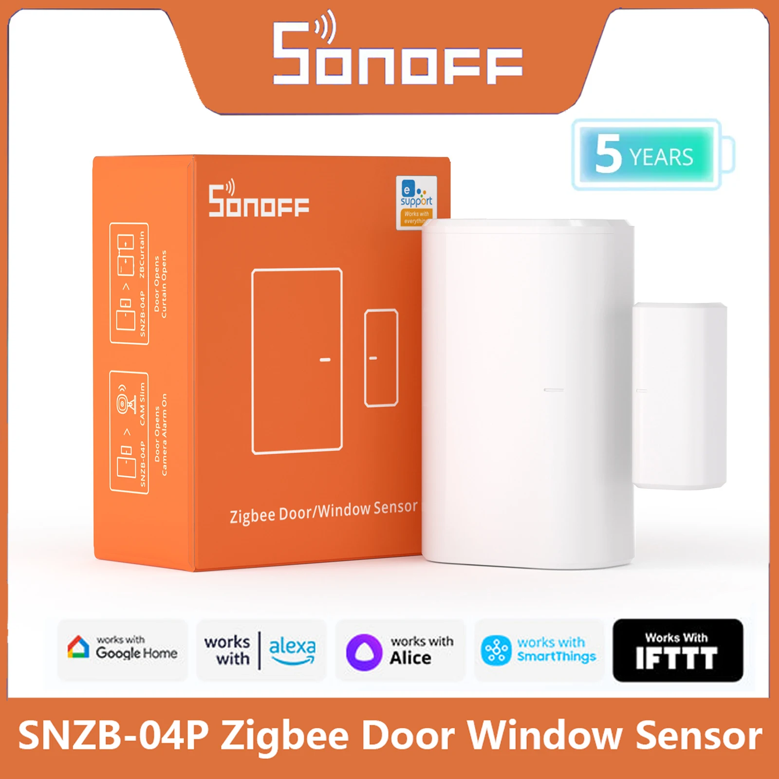 SONOFF-SNZB-04P-Zigbee-Door-Window-Sensor-Local-Smart-Scene-Linkage ...