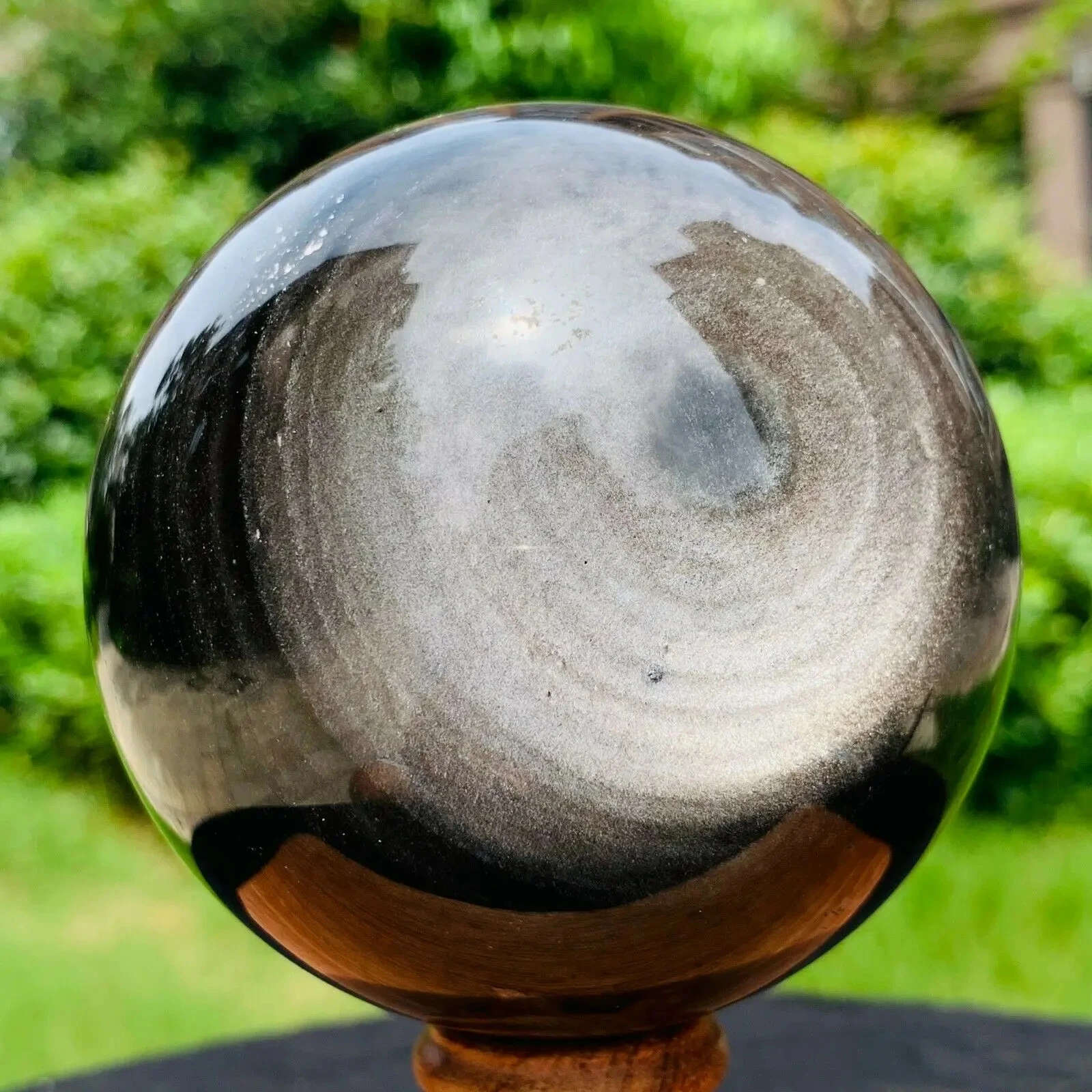 Huge-Natural-Silver-Obsidian-Quartz-Crystal-Ball-Mineral-Specimen ...