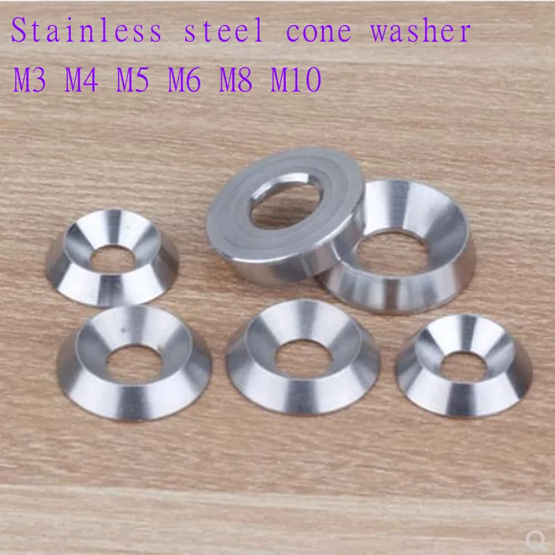 5-10pcs-M3-M4-M5-M6-M8-M10-304-Stainless-steel-cone-Washer-for ...
