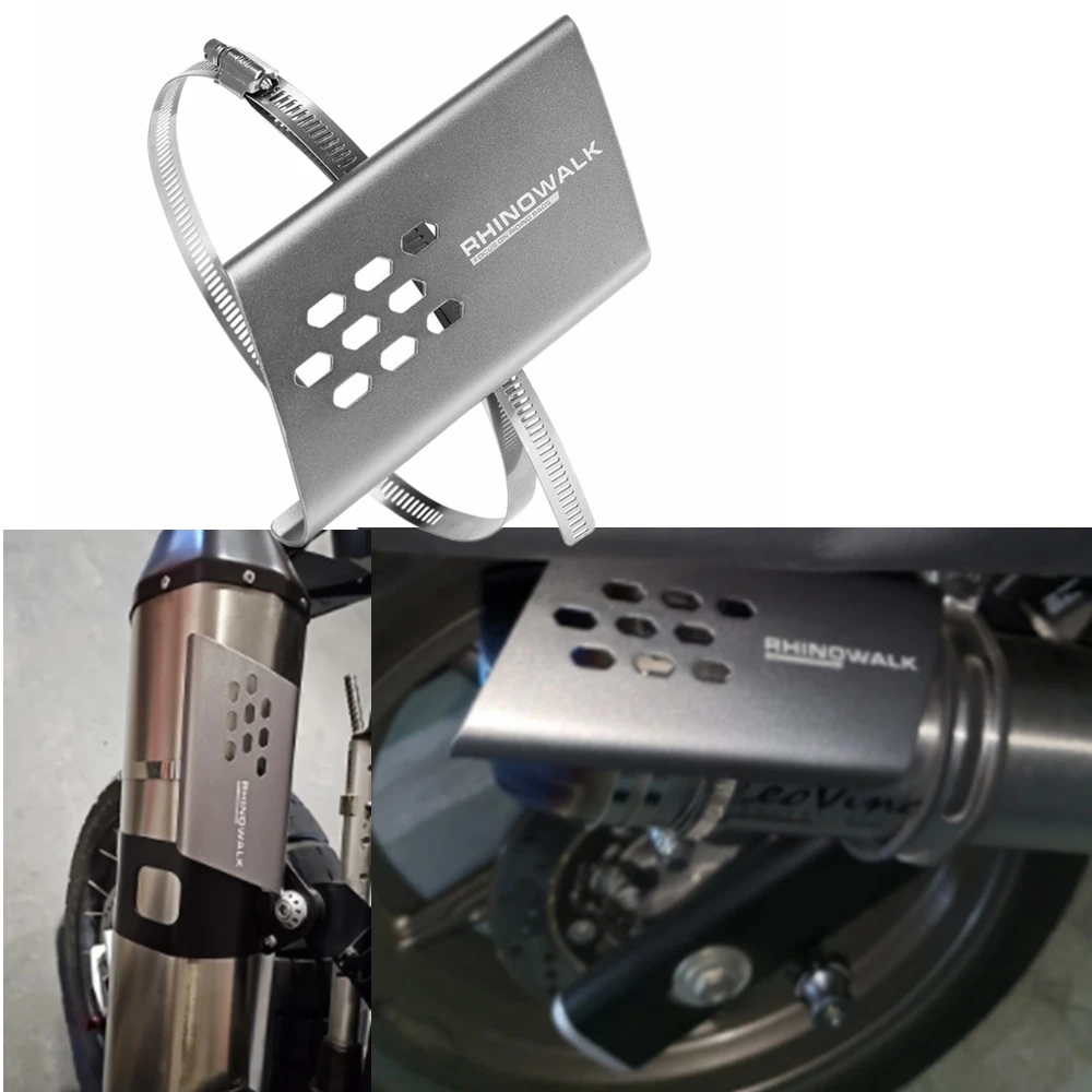 Motorcycle-Universal-Exhaust-Pipe-Protector-Heat-Shield-Cover-Guard ...