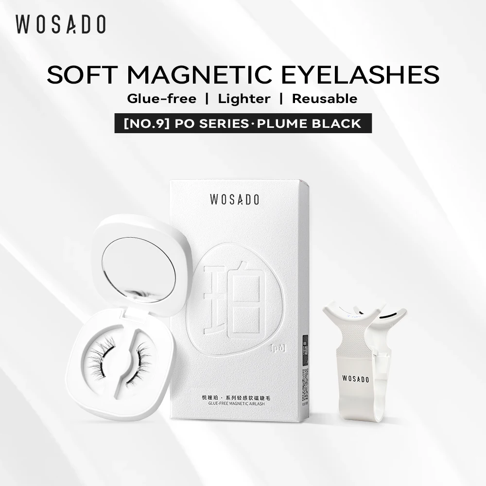 WOSADO-Magnetic-Lashes-NO-9-PLUME-BLACK-Professional-Premium-Reusable ...