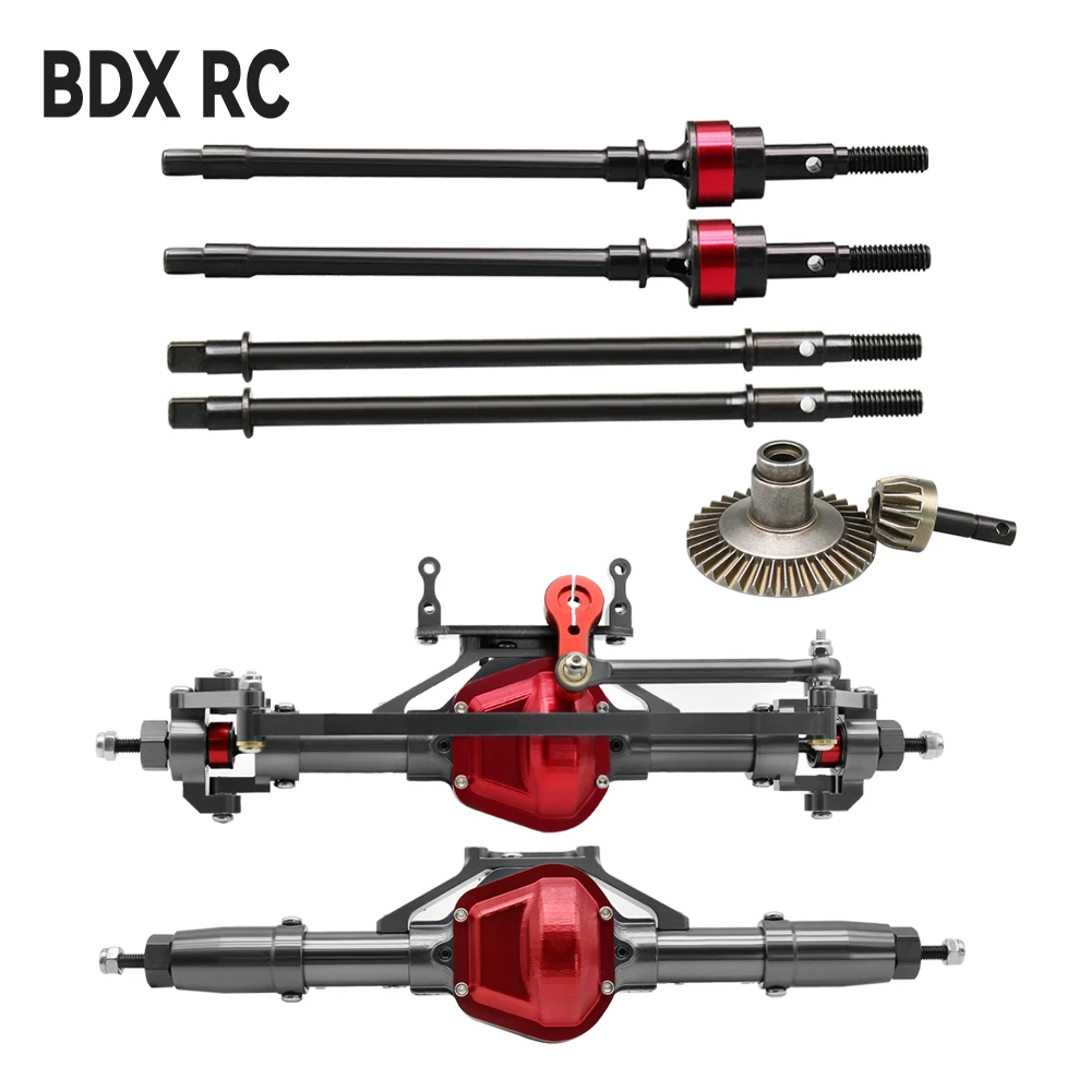 BDX-1-10-AXIAL-SCX10-HD-Steel-Front-Rear-Axle-CVD-Drive-Shaft-Gear-13 ...
