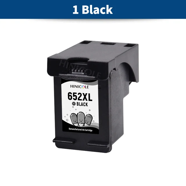 HINICOLE Remanufactured Ink Cartridges 652 652 XL For HP 652XL For HP ...