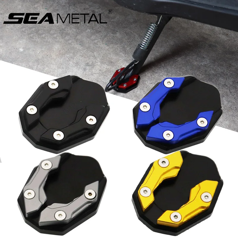 SEAMETAL-Motorcycle-Side-Stand-Cover-Aluminum-Alloy-Motorcycle-Stands ...