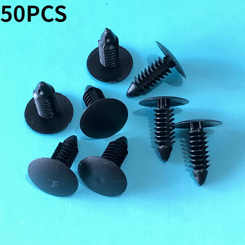 50pcs-Plastic-Rivets-Auto-Fastener-Clip-for-peugeot-206-307-308-407 ...